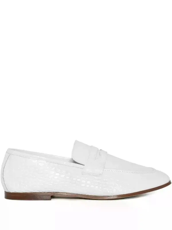 SOPHIQUE MILANO Crocodile-effect Loafers