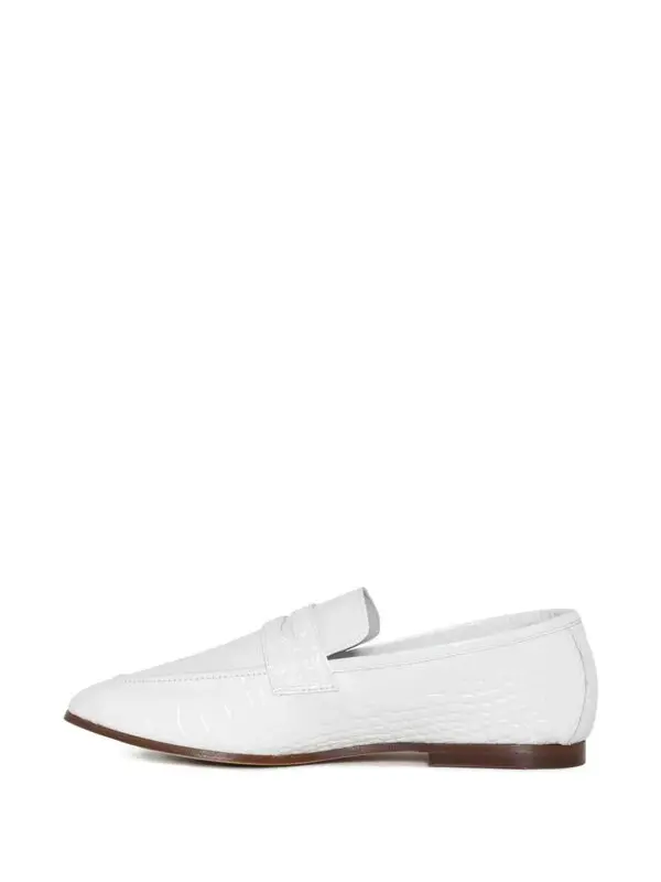SOPHIQUE MILANO Crocodile-effect Loafers