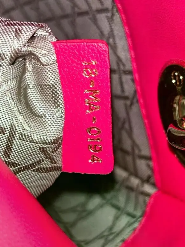 Dior Lady Crossbody Bag - Pink