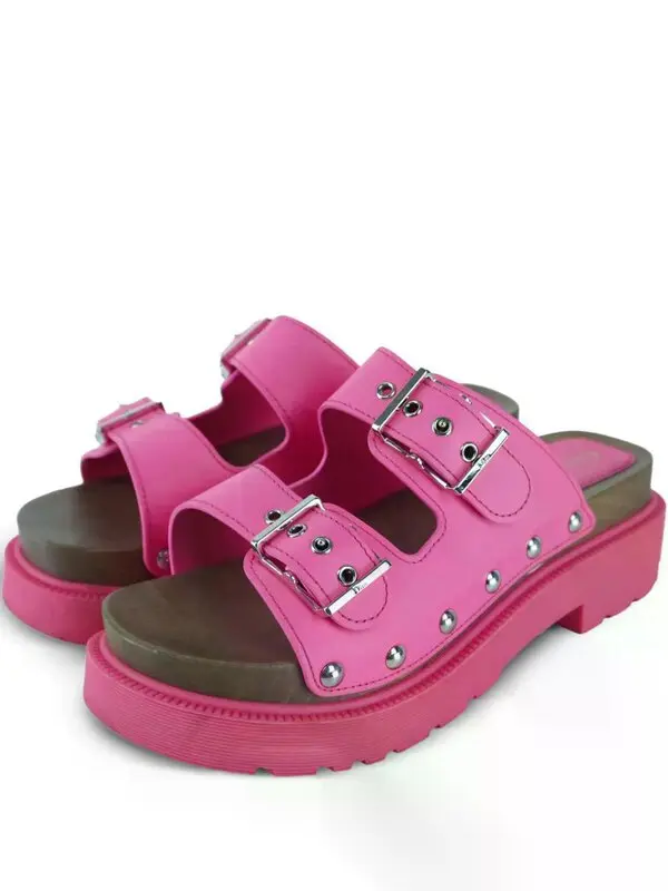 Dior Leather Platform Sandals