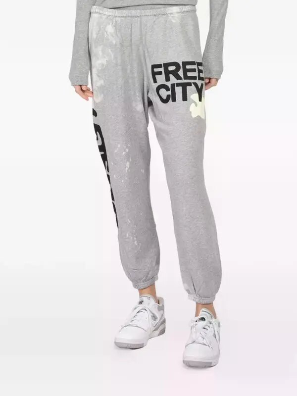 FREECITY Graphic Track Pants