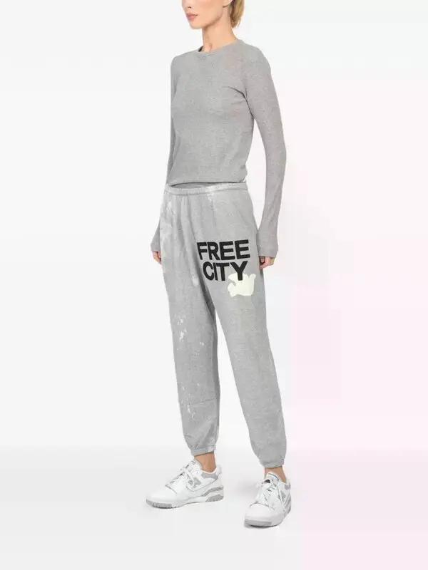 FREECITY Graphic Track Pants