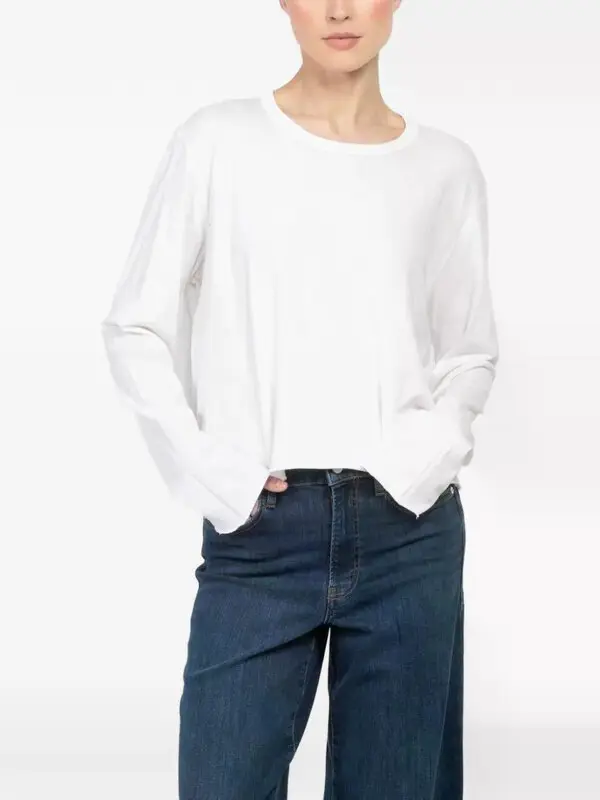 The Great. Long-sleeve T-shirt - White