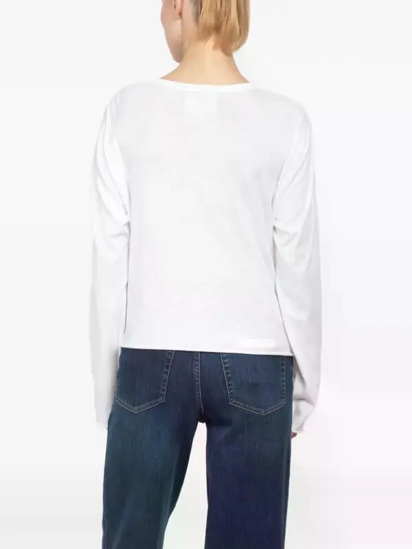 The Great. Long-sleeve T-shirt - White