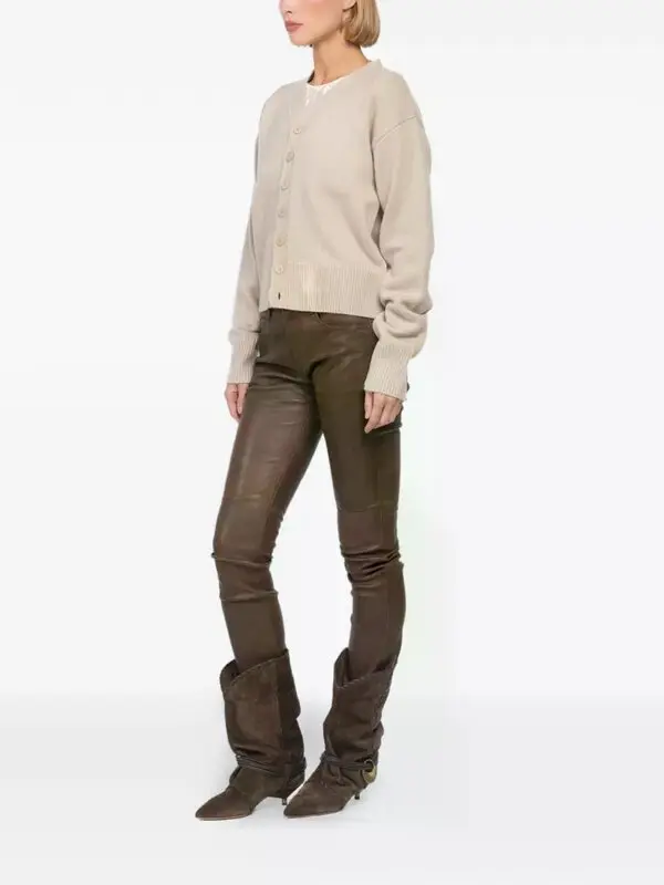 Extreme Cashmere Buttoned Cardigan