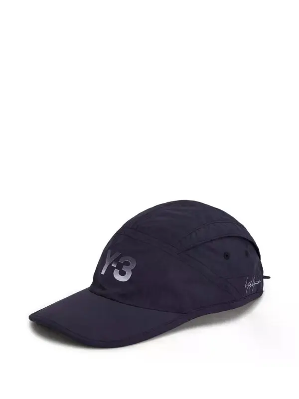 Y3 Logo-detail Cap - Blue