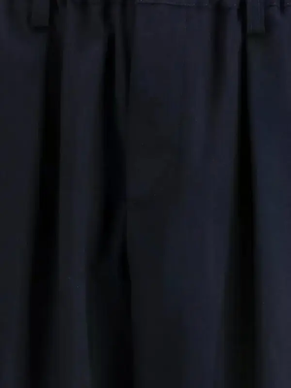 Marni Pleated Wool Trousers - Blue