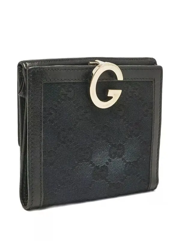 Gucci Leather Gg-pattern Wallet