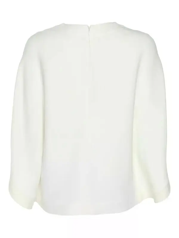 Balenciaga Cape-sleeved Top