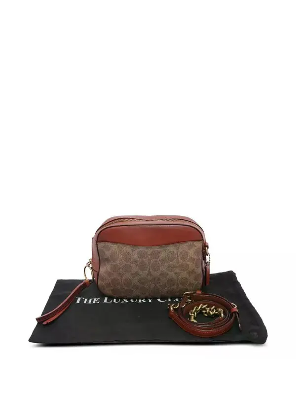 COACH VINTAGE Coated-canvas Crossbody Bag