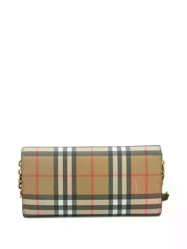 Burberry Henley Checked Wallet