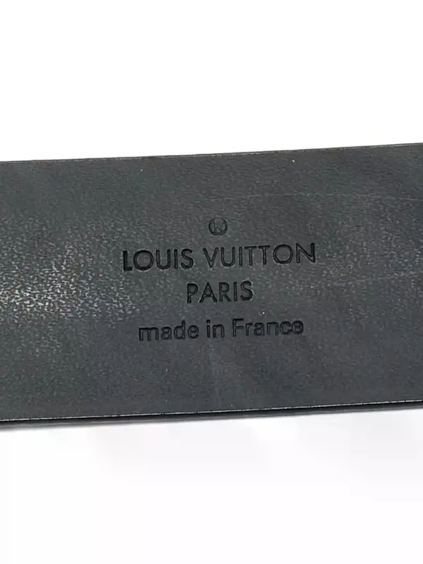 LOUIS VUITTON Neogram Leather Belt