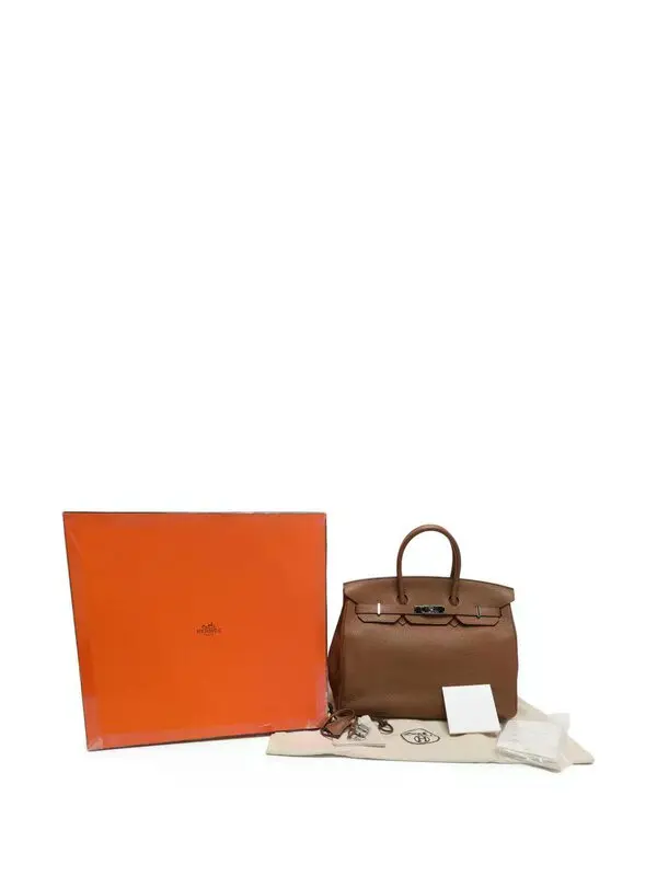 Hermès 2009 Birkin 35 Tote Bag - Brown
