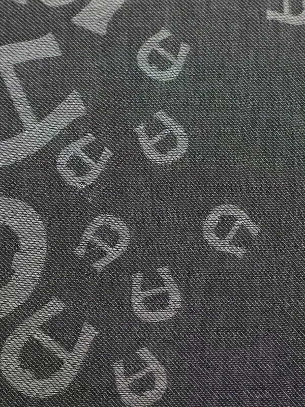 AIGNER Logo-print Fringed Scarf - Grey