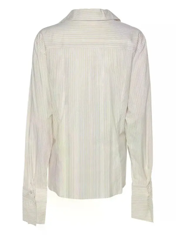 Marina Rinaldi Striped Shirt - Neutrals