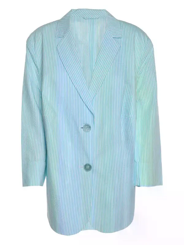 BASLER Striped Single-breasted Blazer