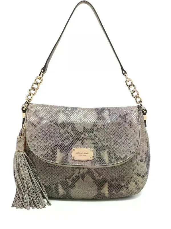 Michael Kors Snake-embossed Leather Shoulder Bag