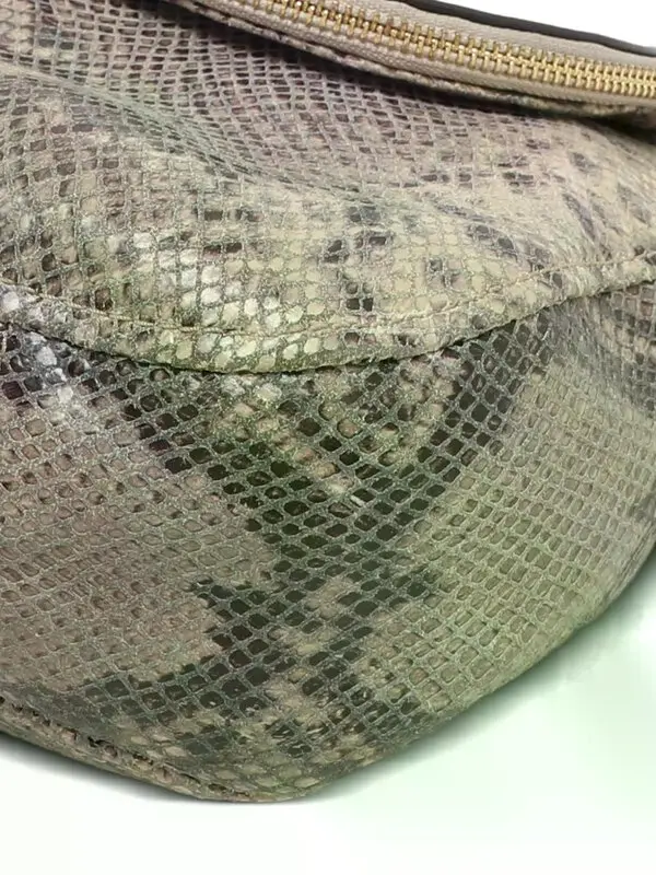 Michael Kors Snake-embossed Leather Shoulder Bag