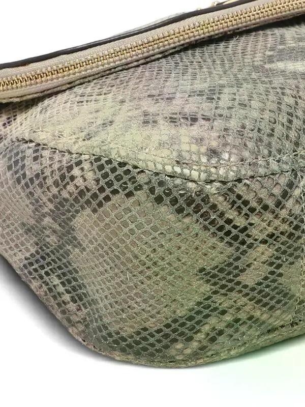 Michael Kors Snake-embossed Leather Shoulder Bag