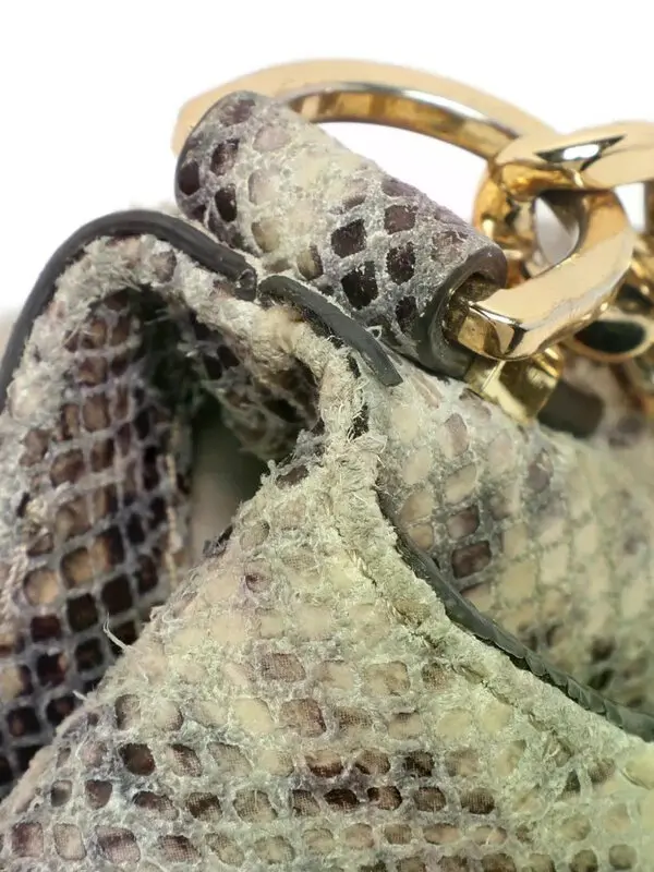 Michael Kors Snake-embossed Leather Shoulder Bag
