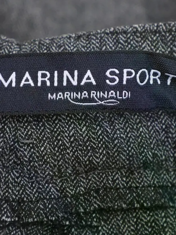 Marina Rinaldi Concealed-fastening Trousers