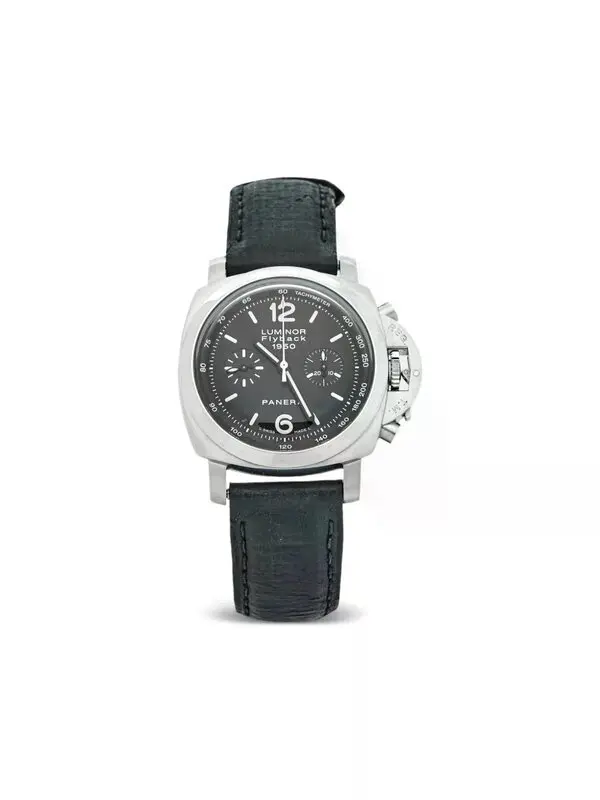 Panerai Luminor Flyback 1950 Pam00212 44mm Watch - Black