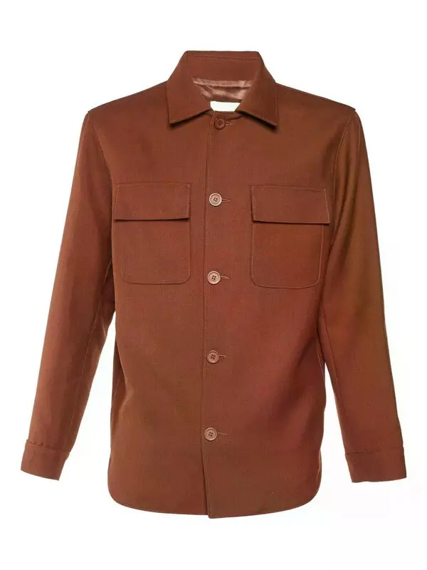 Sandro Button Flap-pocket Jacket