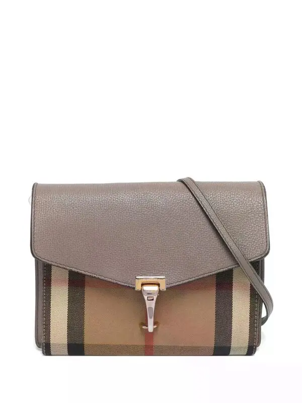 Burberry Check-pattern Crossbody Bag