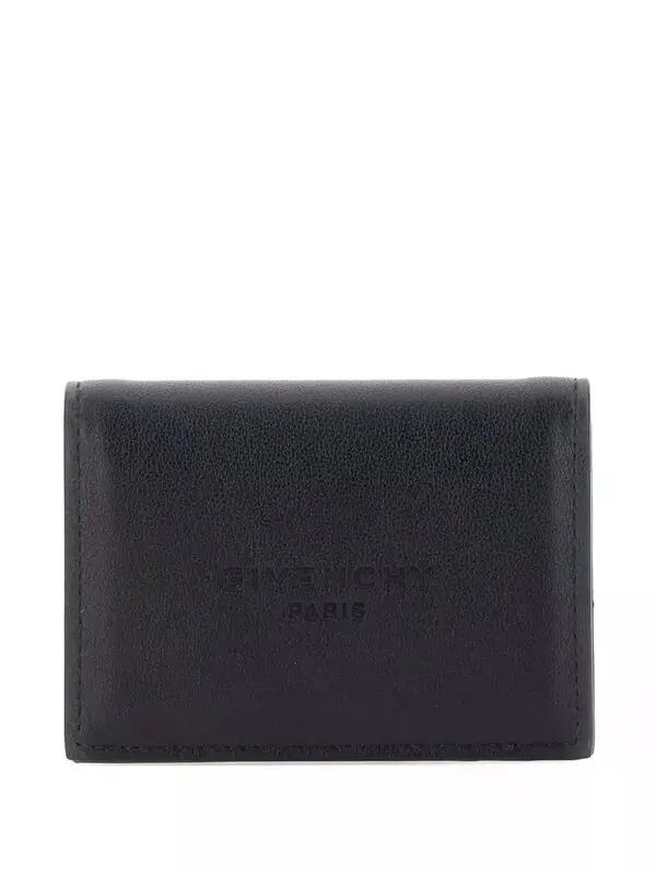 Givenchy Embossed-logo Wallet - Black