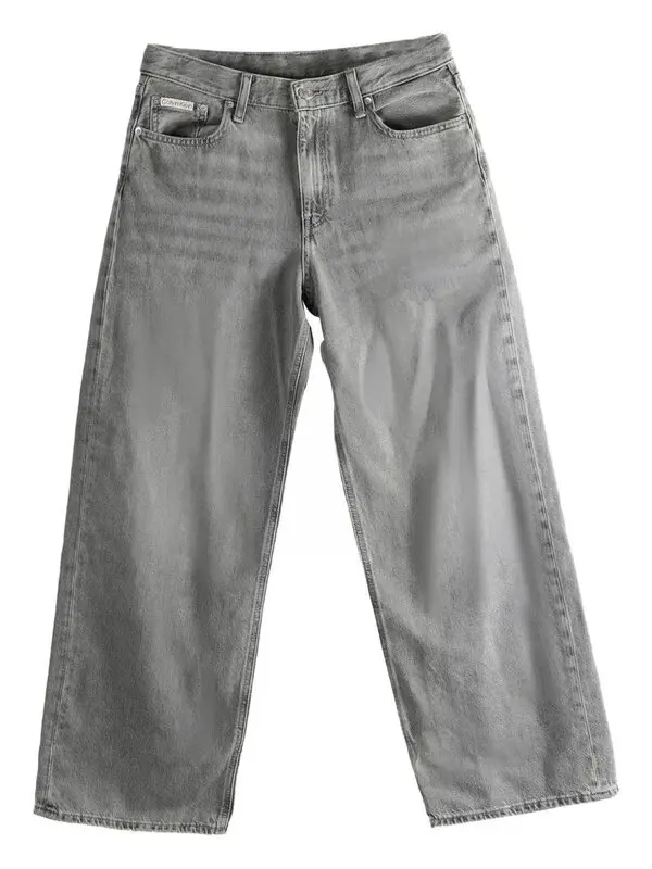 Calvin Klein Low-rise Wide-leg Jeans
