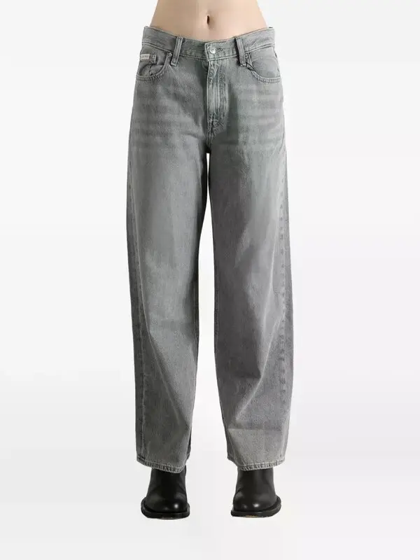 Calvin Klein Low-rise Wide-leg Jeans