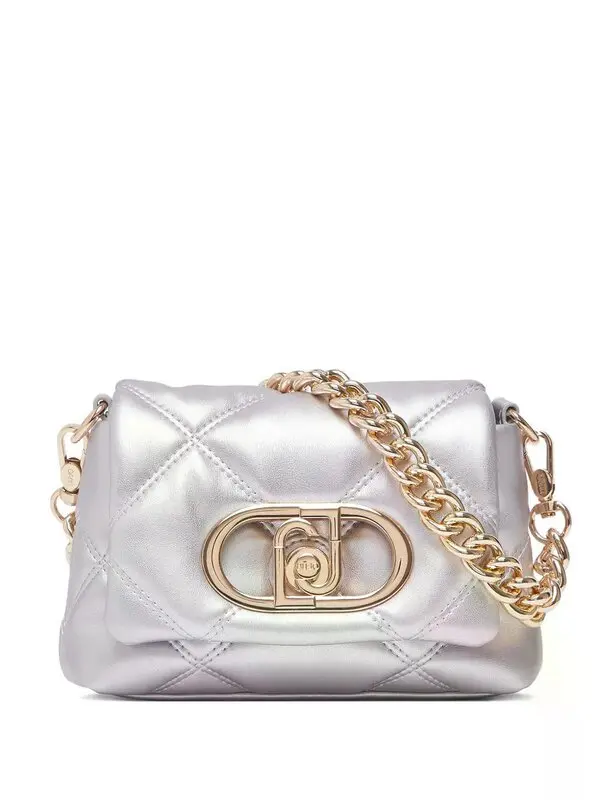 Liu Jo Small Quilted Lapuffy Bag - Silver