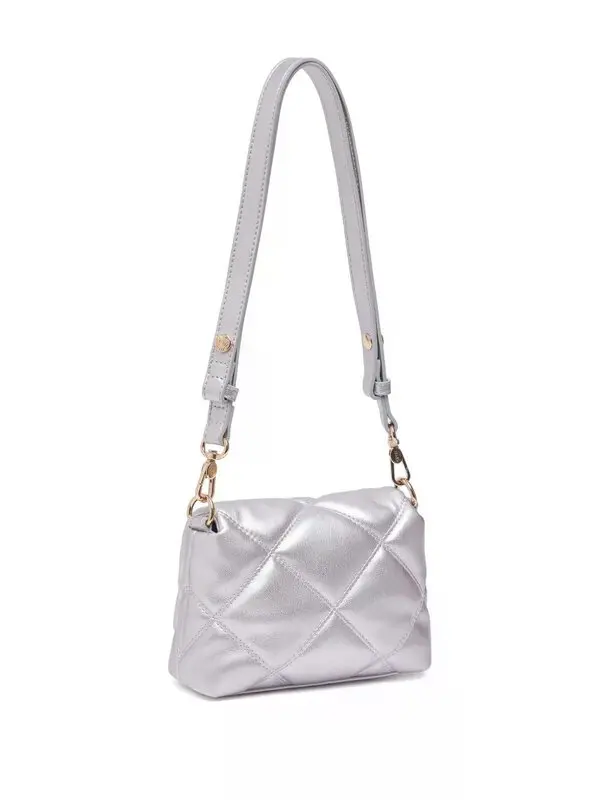 Liu Jo Small Quilted Lapuffy Bag - Silver