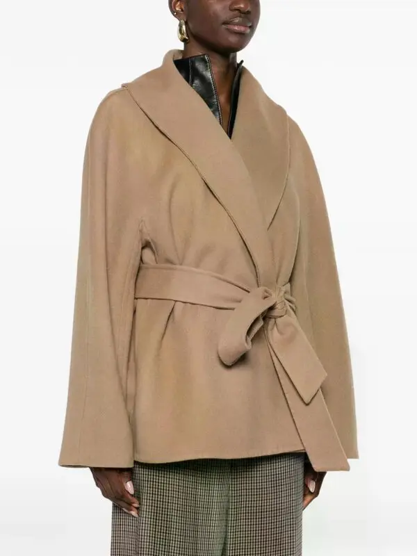 Balenciaga Shawl Belted Jacket