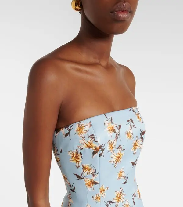 EMILIA WICKSTEAD Laelia Floral Gown