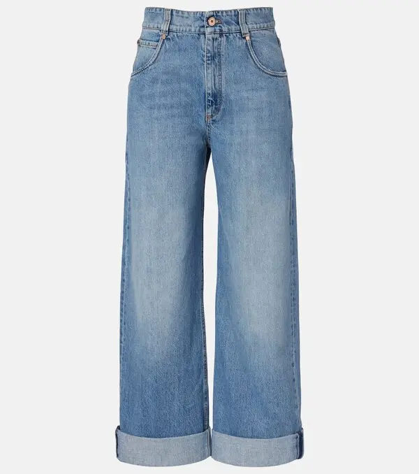 Brunello Cucinelli Wide-leg Jeans