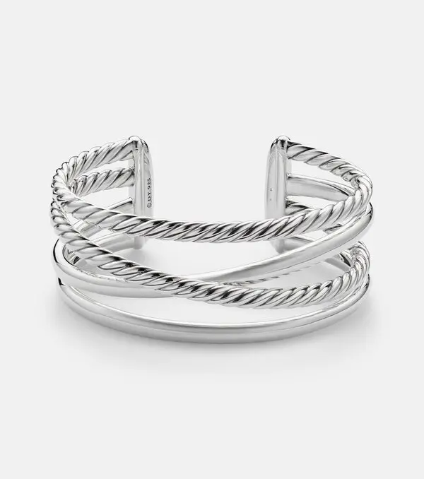 David Yurman Crossover Sterling Cuff Bracelet