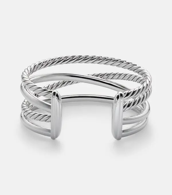 David Yurman Crossover Sterling Cuff Bracelet
