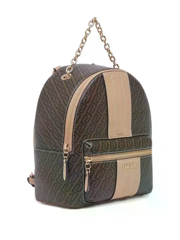 Liu Jo Monogram-pattern Backpack