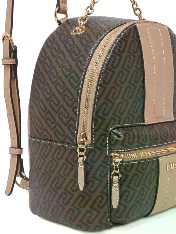 Liu Jo Monogram-pattern Backpack