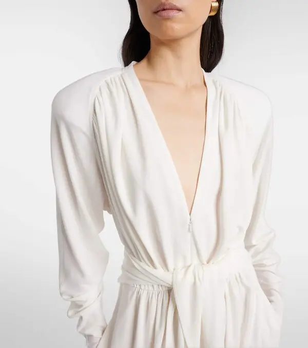 Stella McCartney Crêpe Jersey Jumpsuit