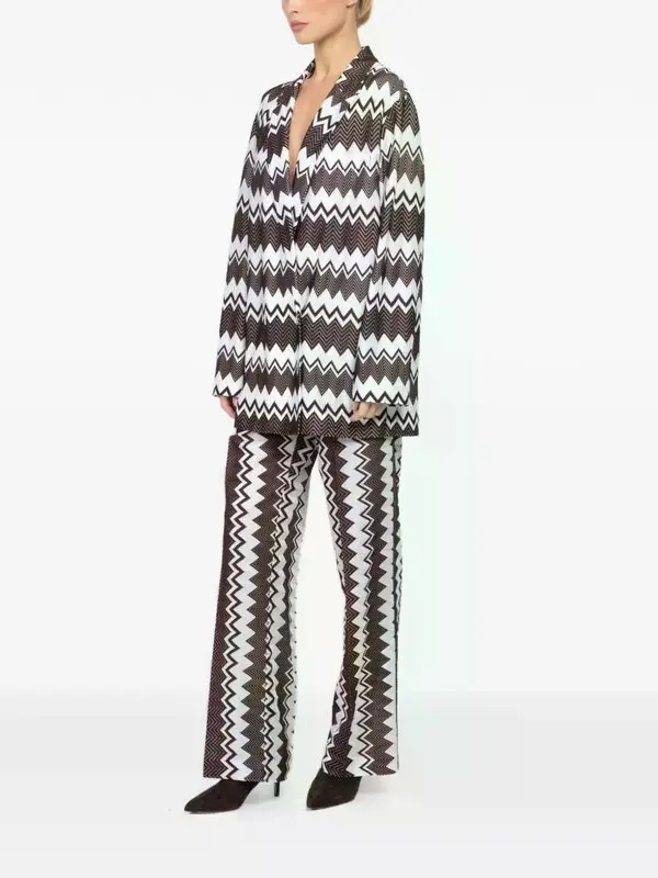 Missoni Chevron-pattern Blazer