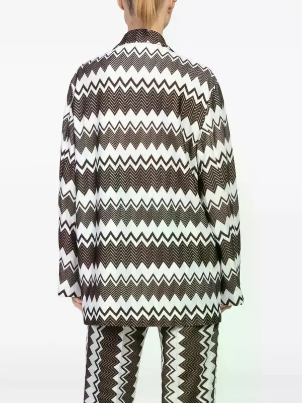 Missoni Chevron-pattern Blazer