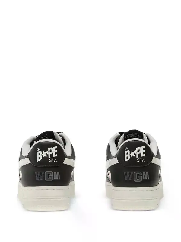 A BATHING APE Shark Sta Trainers - Black