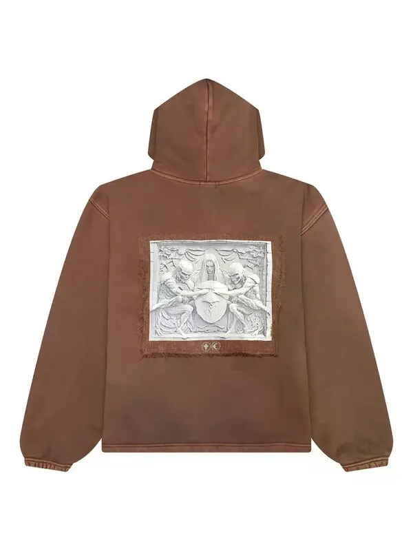 THUG CLUB Devil Peace Back-patch Hoodie