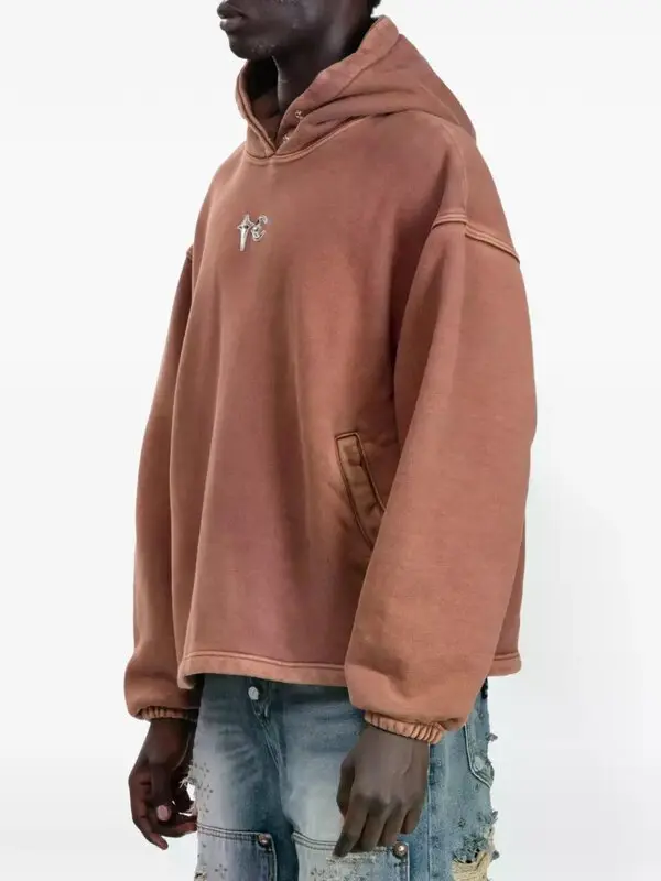 THUG CLUB Devil Peace Back-patch Hoodie