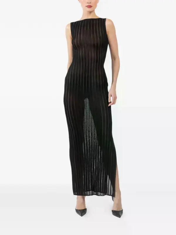 LA GALPA Reaper Bare Split Maxi Dress
