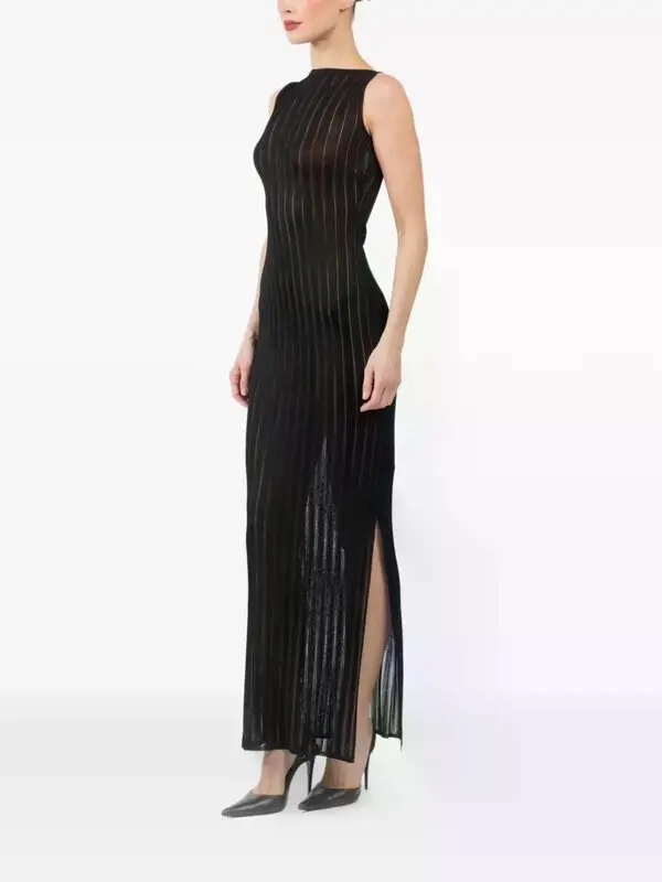 LA GALPA Reaper Bare Split Maxi Dress