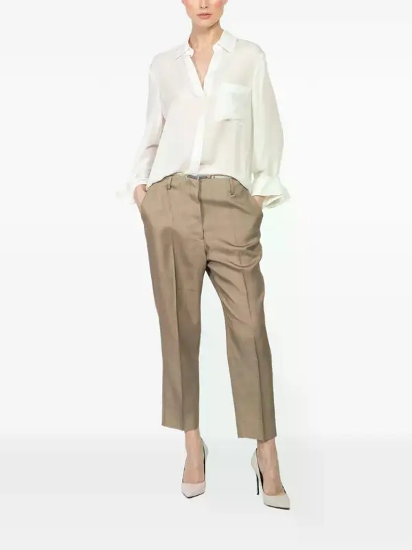 IBRIGU Silk Trousers
