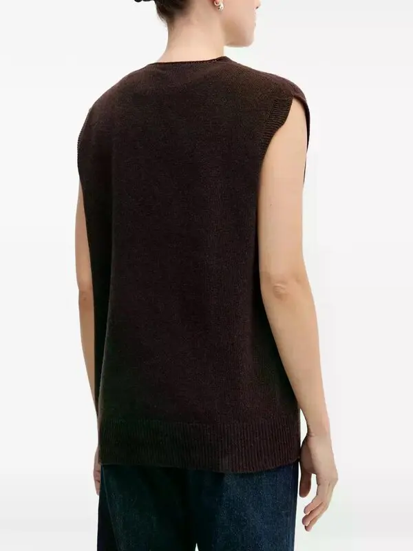 SANDRO FERRONE V-neck Vest